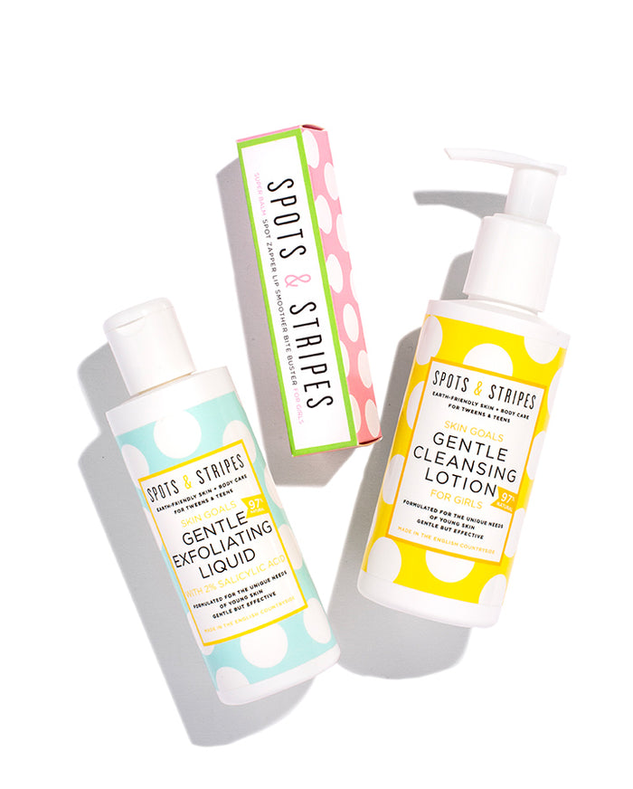 Skin Care Sets for Tweens | Skincare Set | Teenager/Teen - Spots & Stripes