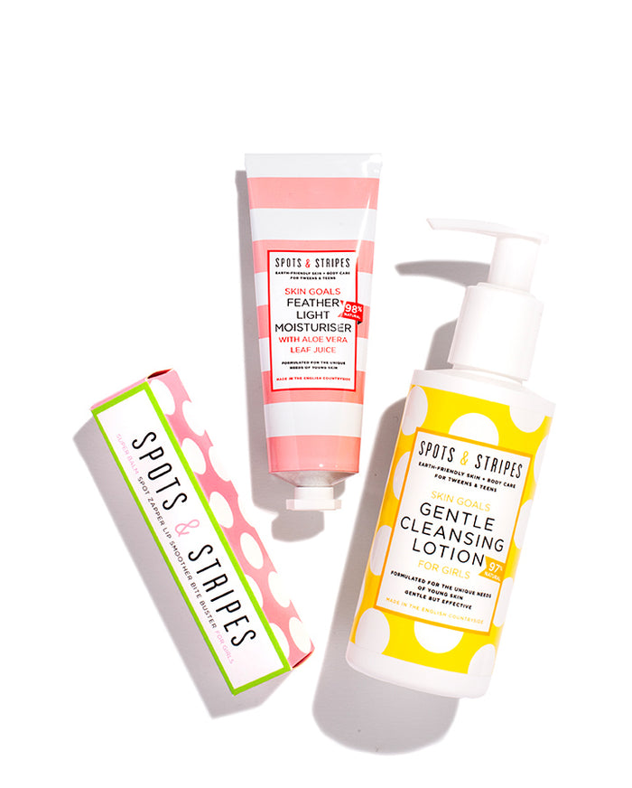 Skin Care Sets for Tweens | Skincare Set | Teenager/Teen - Spots & Stripes