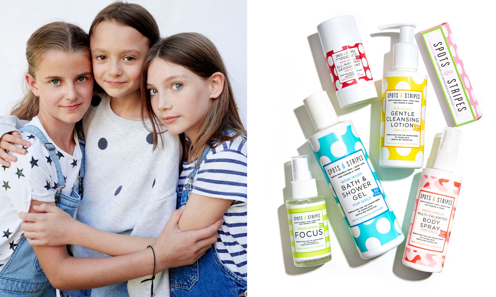 Skin Care Sets for Tweens | Skincare Set | Teenager/Teen - Spots & Stripes